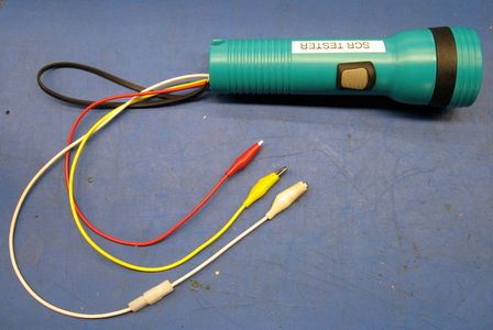 SCR Tester From a Flashlight : 11 Steps - Instructables