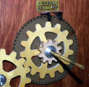 Wood Gear Clock With Stepper Motor Drive : 19 Steps (with Pictures ...