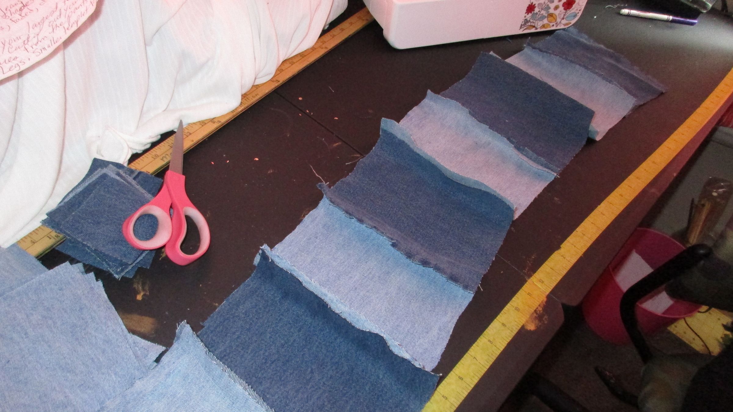 Blue Jeans Rag Quilt : 8 Steps (with Pictures) - Instructables