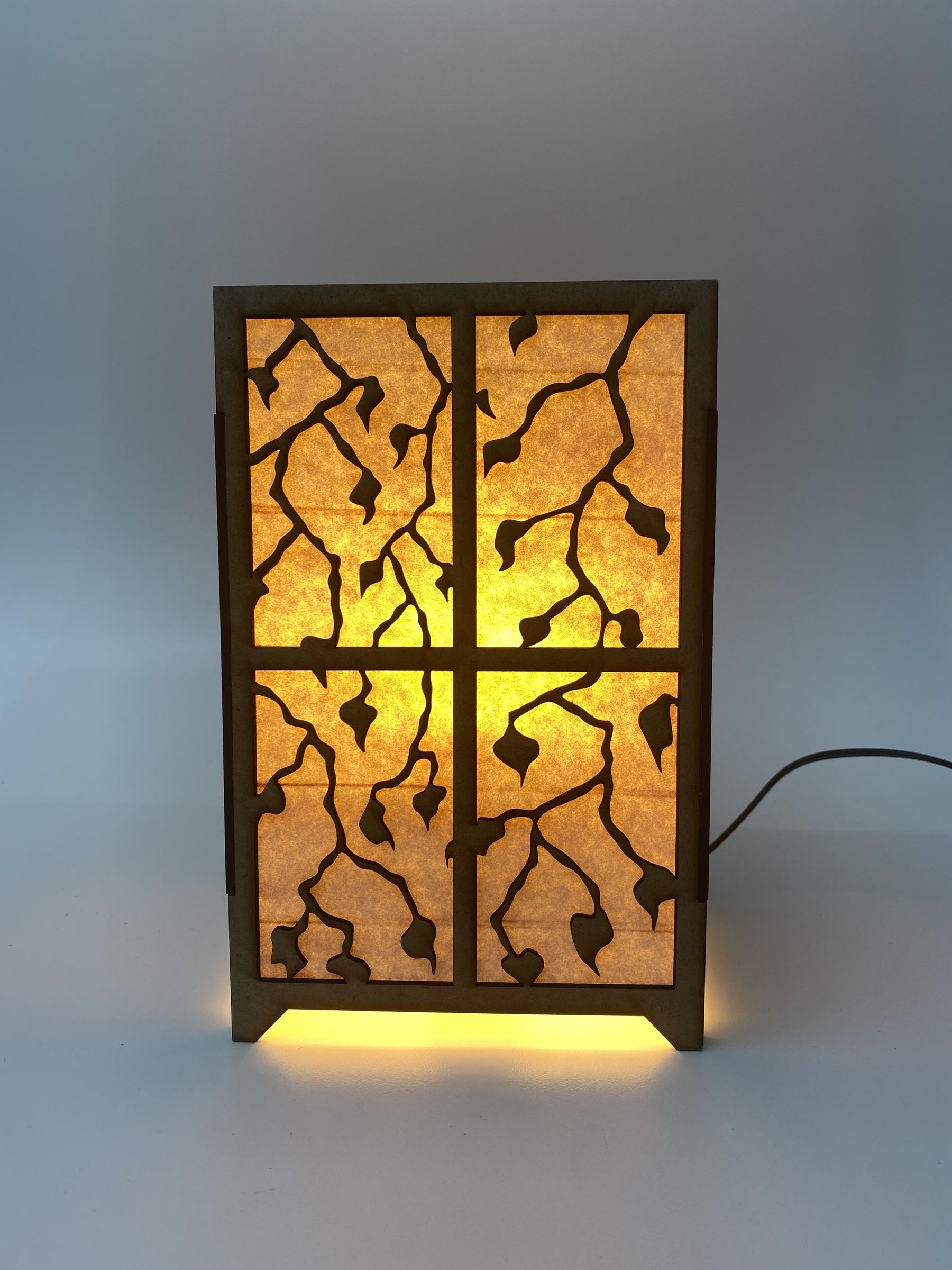 MDF Laser Cut Lamp (4 Sided) : 8 Steps (with Pictures) - Instructables