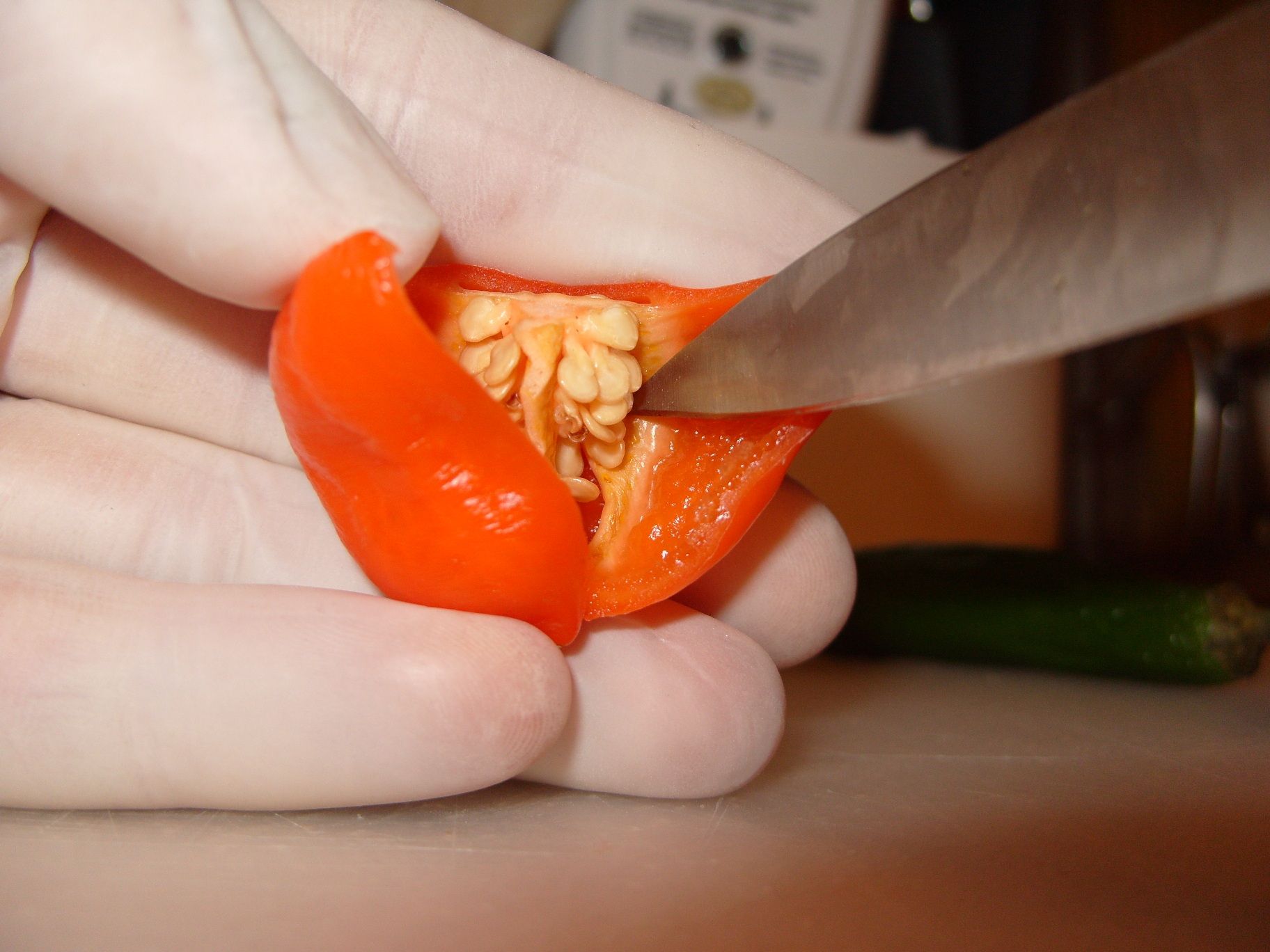 Remove the Heat of a Pepper (not Simply De-seeding!) : 7 Steps (with ...