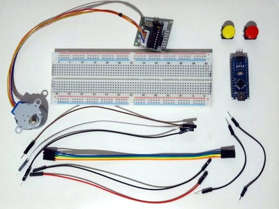 Arduino Nano and Visuino: Control Stepper Motor With Buttons : 12 Steps - Instructables
