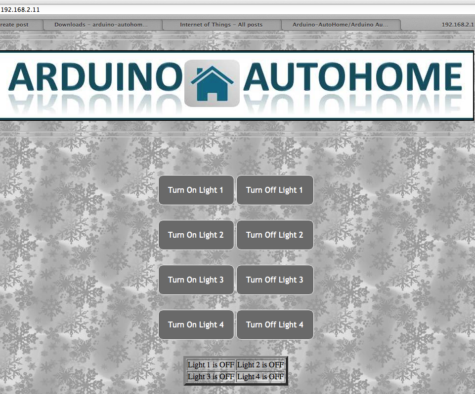 Home Automation DIY Project Using Arduino UNO & Ethernet Shield : 4 ...