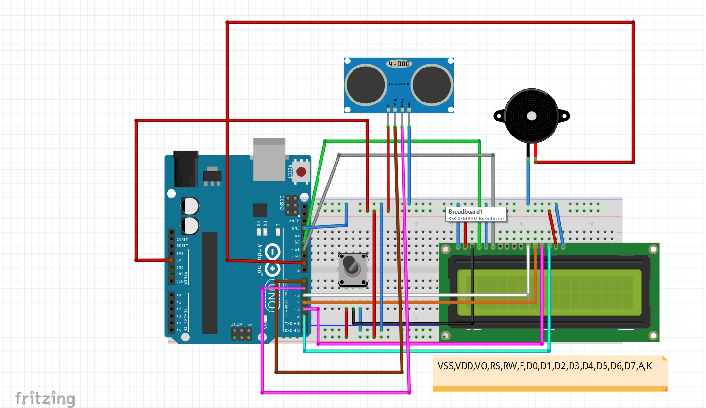 Parking Sensor With Arduino and Ofcourse HC-SR04 :) - Instructables