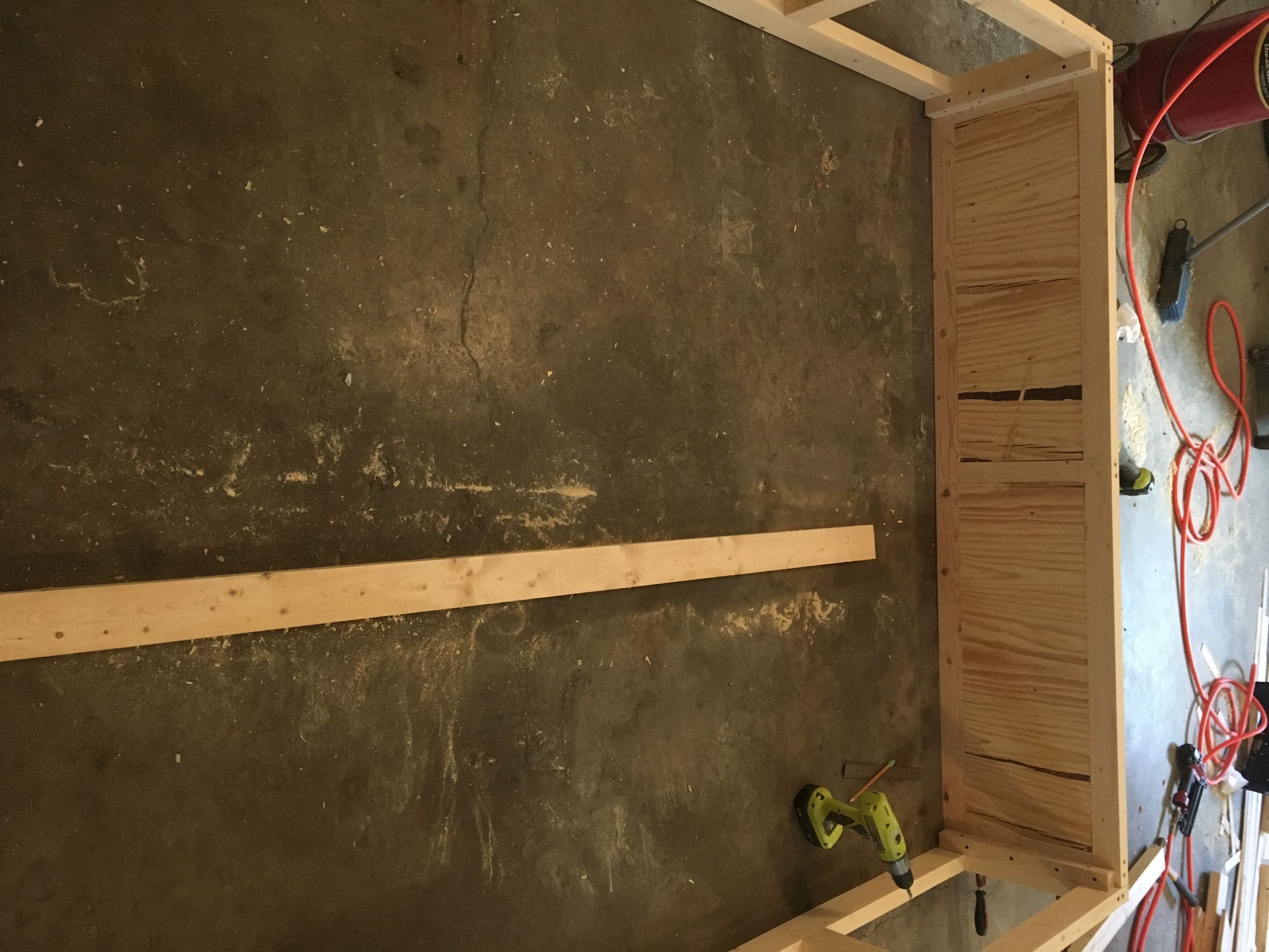 King Platform Bed From 2x4's and Plywood : 19 Steps (with Pictures ...