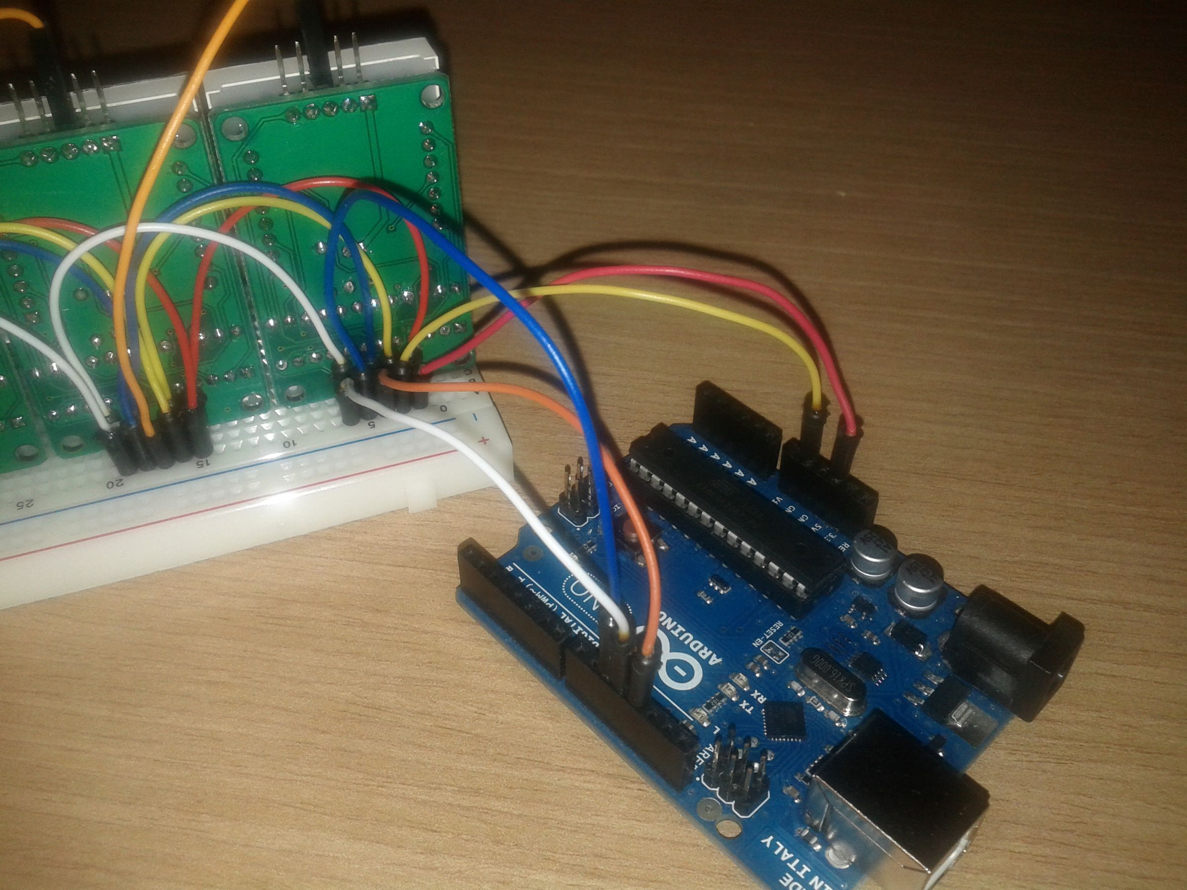 Multiple LED Matrices With Arduino : 8 Steps - Instructables
