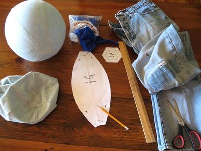 Recycled Blue Jean Ball : 8 Steps (with Pictures) - Instructables