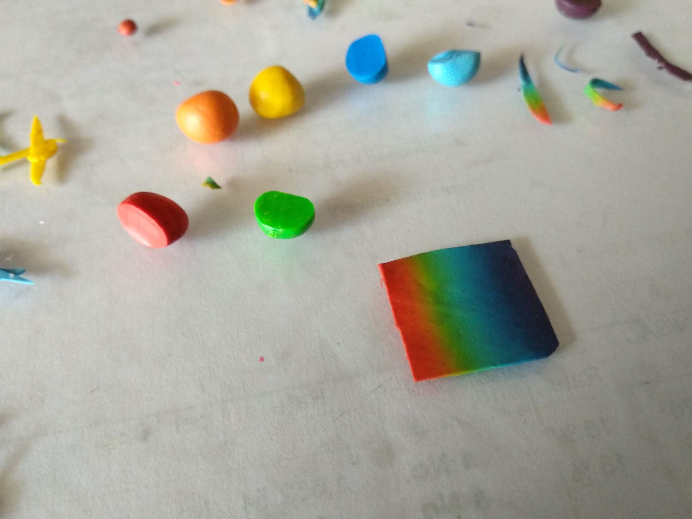 Polymer Clay Rainbow Gradient! : 4 Steps (with Pictures) - Instructables
