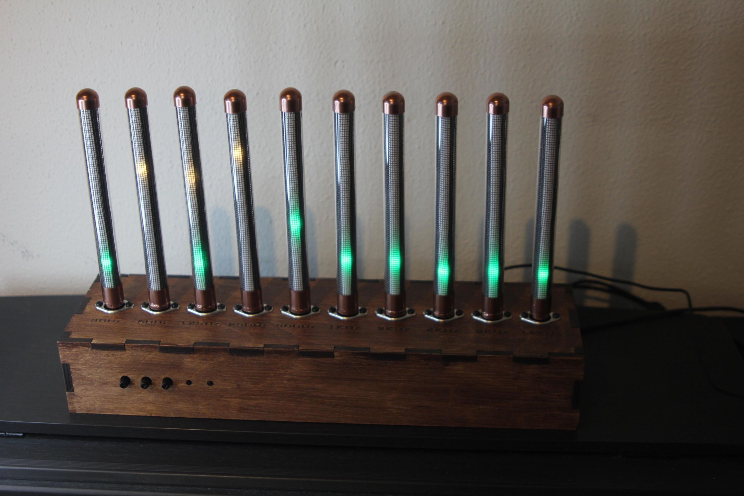 SPECTRUM ANALYZER WITH STEAMPUNK NIXIE LOOK : 9 Steps (with Pictures ...