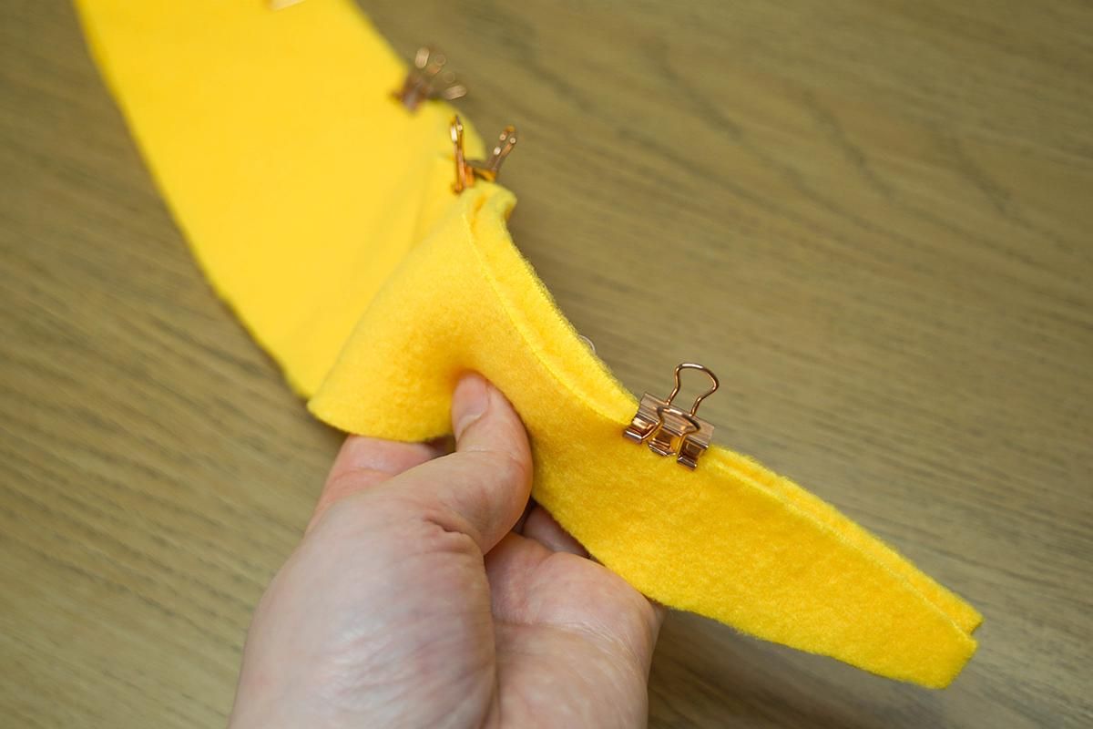 DIY Banana PLUSHIES ! | Whole & Peeled Fruit Sewing Patterns : 22 Steps ...