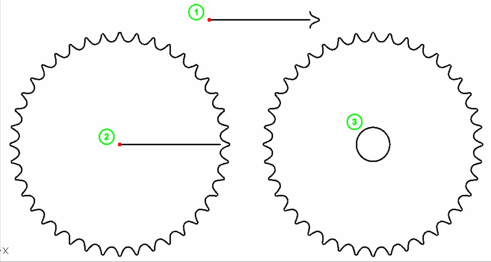 How to Draw a Sprocket Gear : 5 Steps - Instructables
