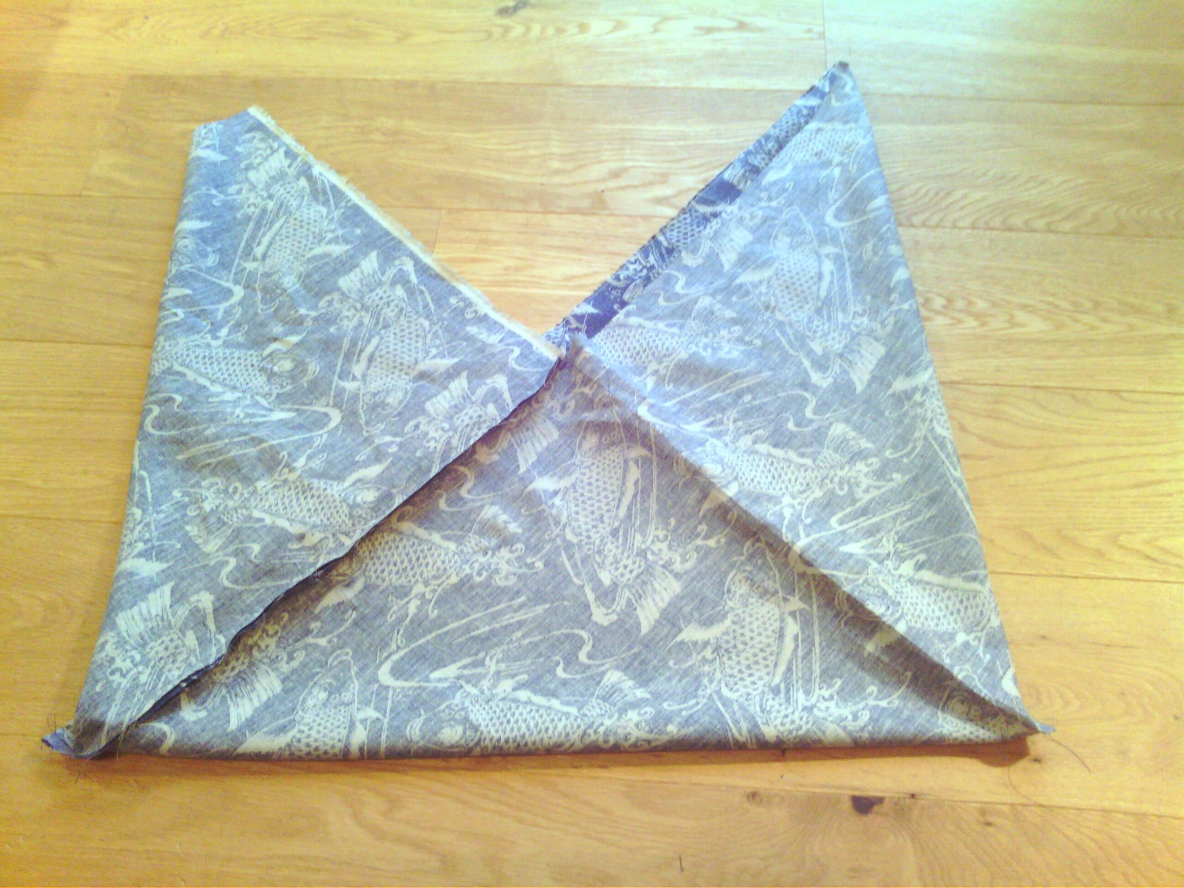 How to Make an Azuma Bukuro or Japanese Market Bag : 4 Steps (with ...