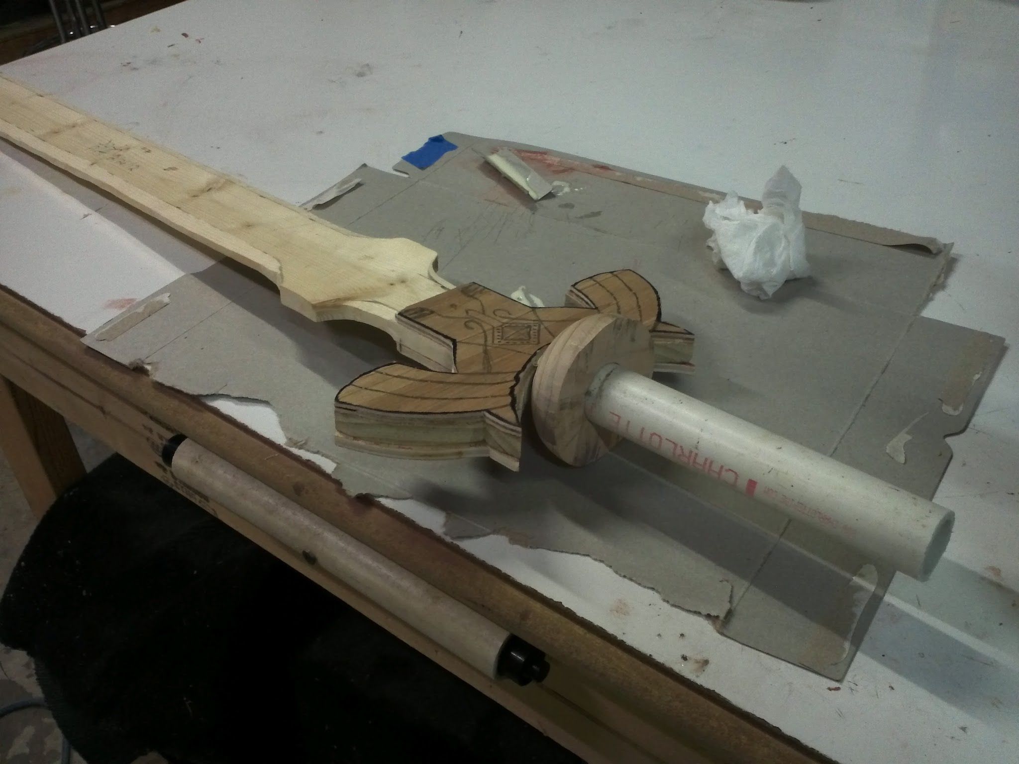 How to Make a Wooden Legend of Zelda Master Sword : 9 Steps - Instructables