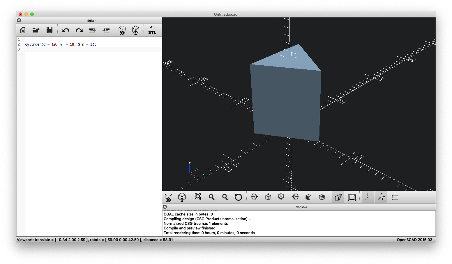 OpenSCAD: Introduction and Notes : 7 Steps - Instructables
