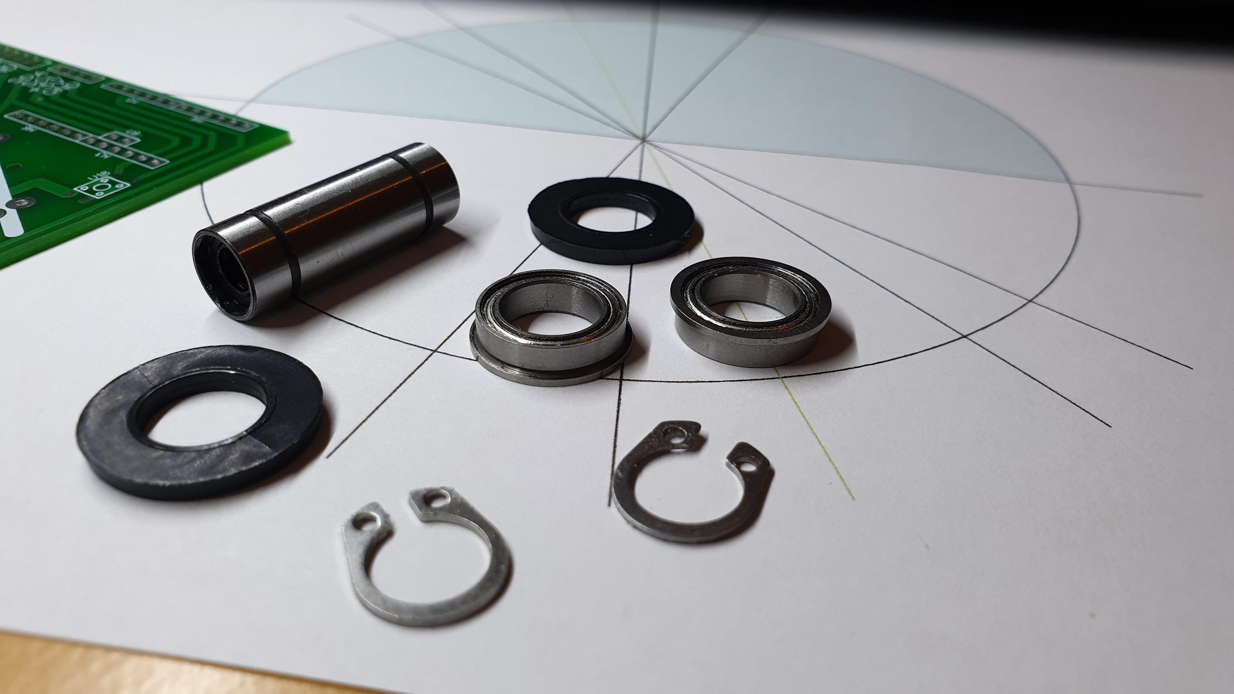 Absolute Position Encoder With Single Track Gray Code : 8 Steps (with ...