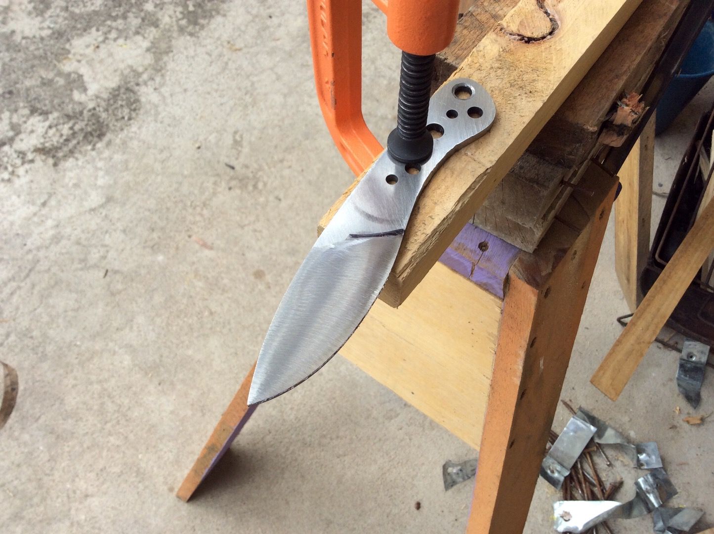 Knife Making With Basic Tools : 13 Steps (with Pictures) - Instructables