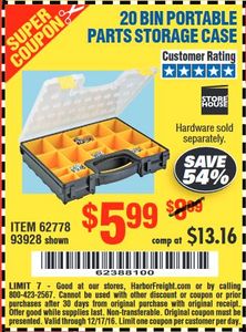 DIY Organizer for HarborFreight Storage Boxes - Instructables