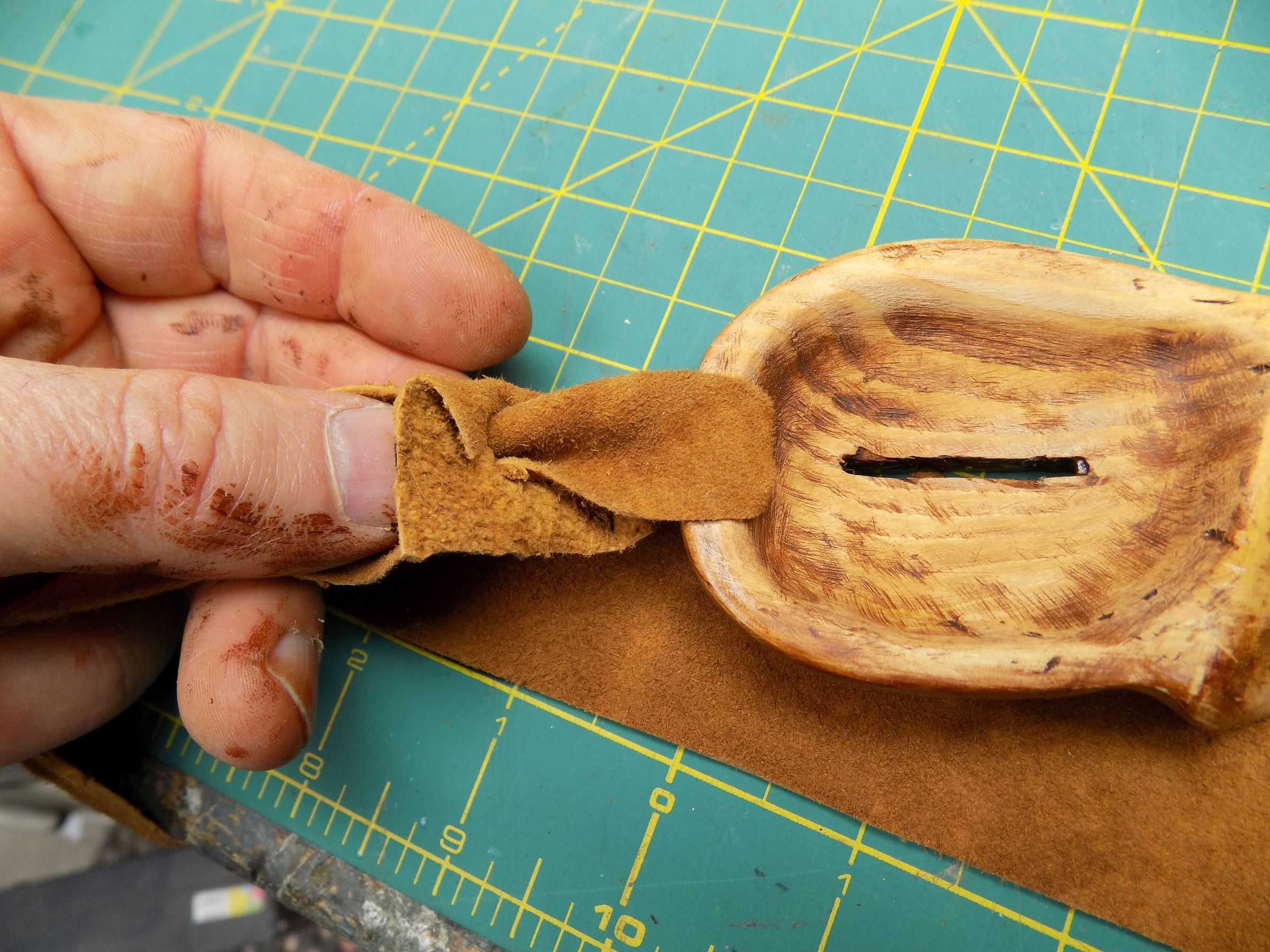 Traditional Inuit Style Snow Goggles : 6 Steps (with Pictures ...