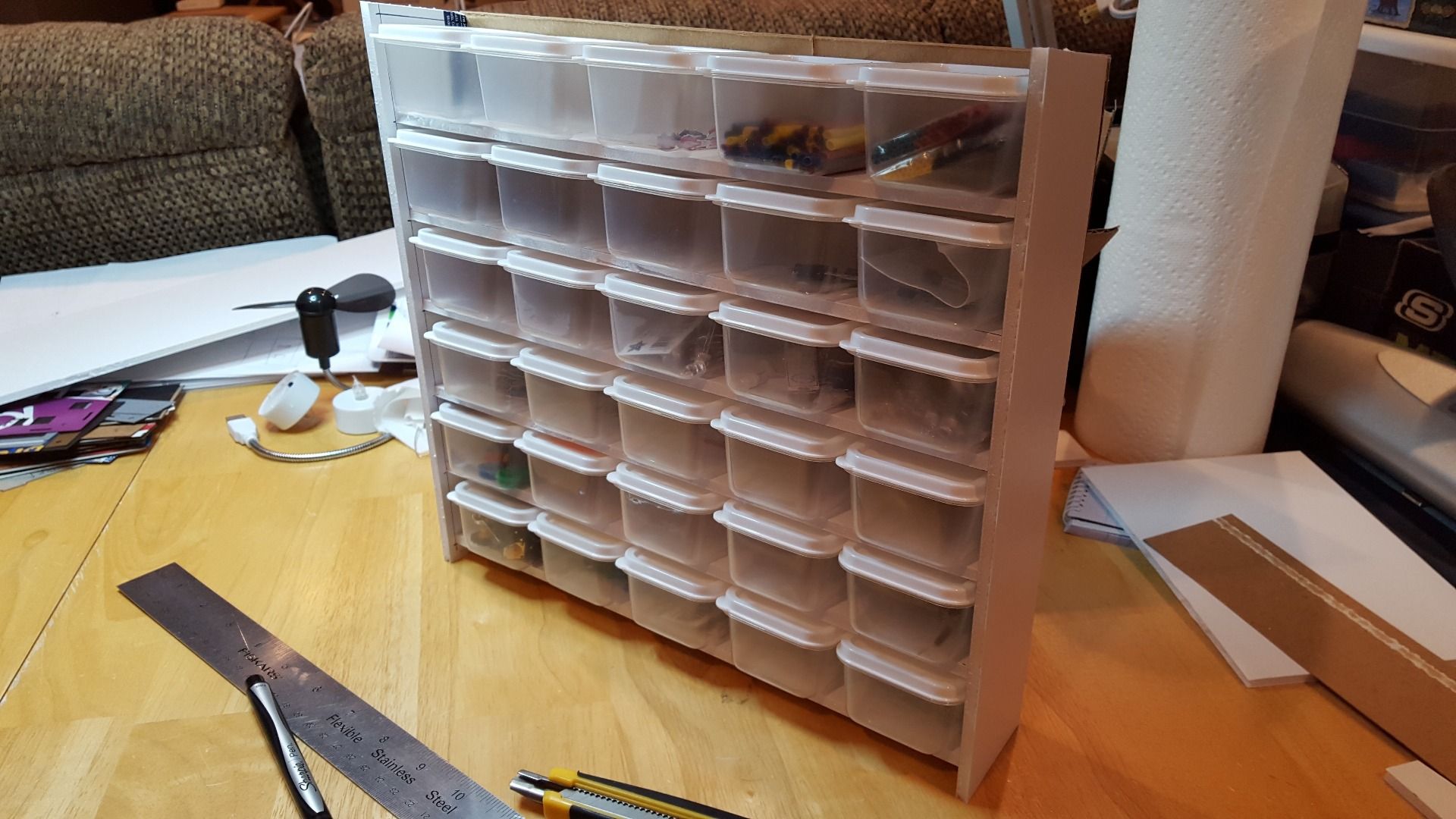 $4 DIY Electronic Parts Storage : 3 Steps (with Pictures) - Instructables