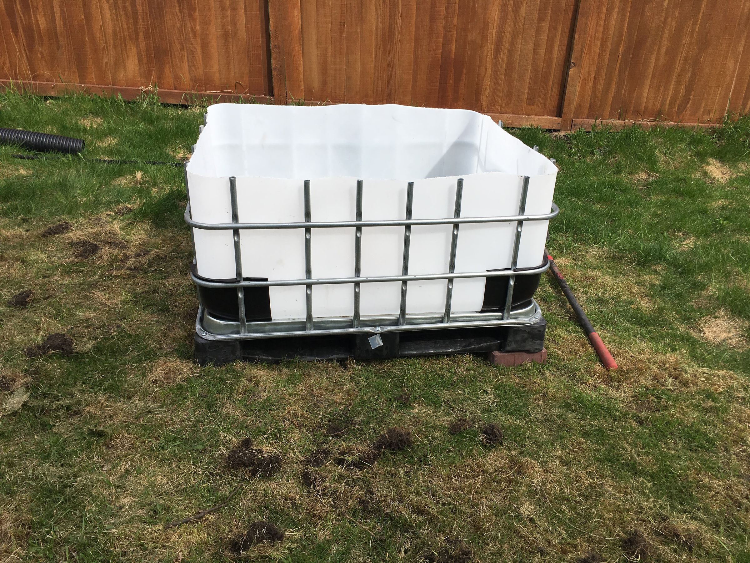 Sub-Irrigated Planter From Reclaimed IBC Water Tank : 9 Steps (with ...