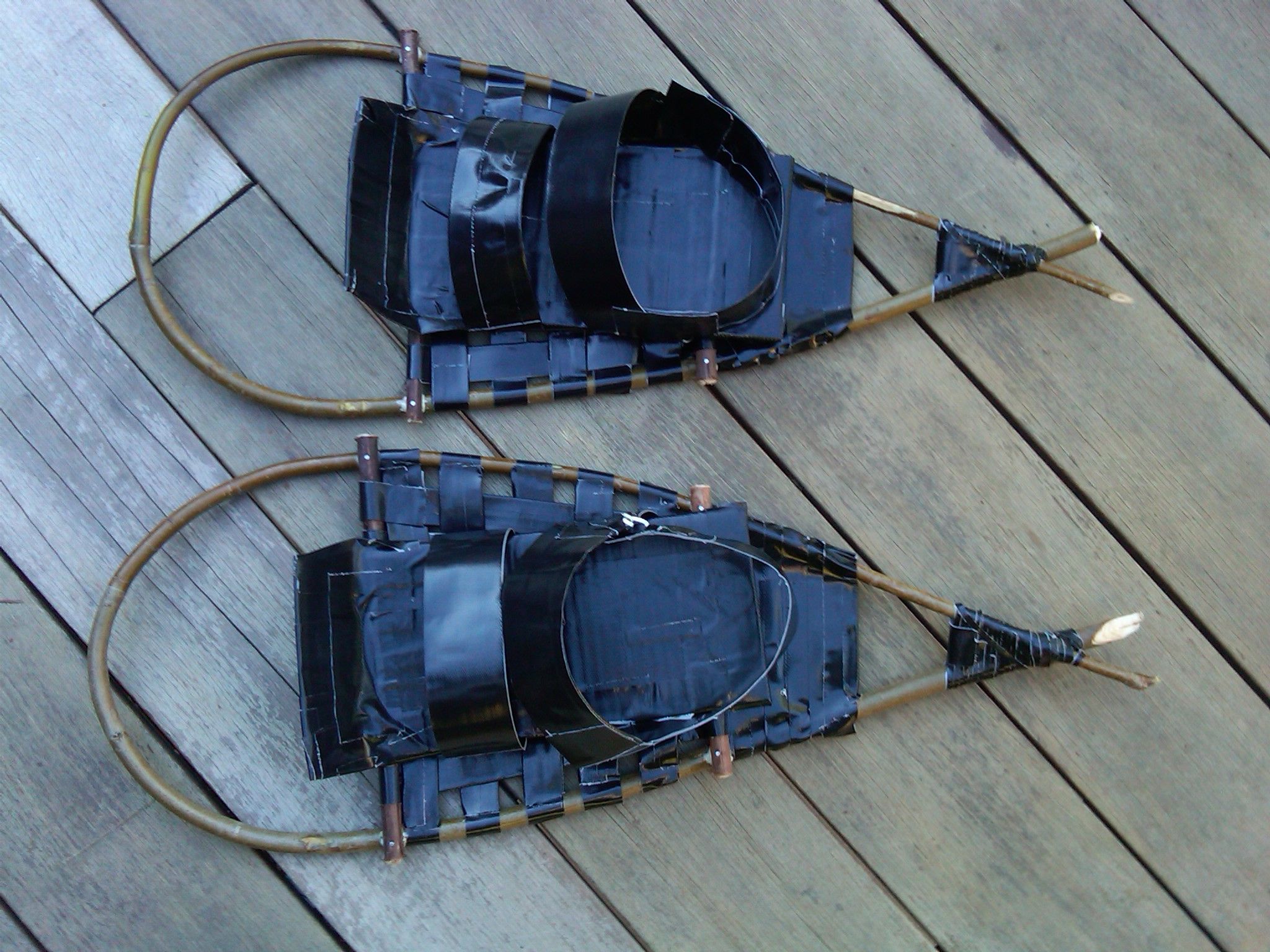 Duct Tape Snowshoes From Scratch : 14 Steps (with Pictures) - Instructables