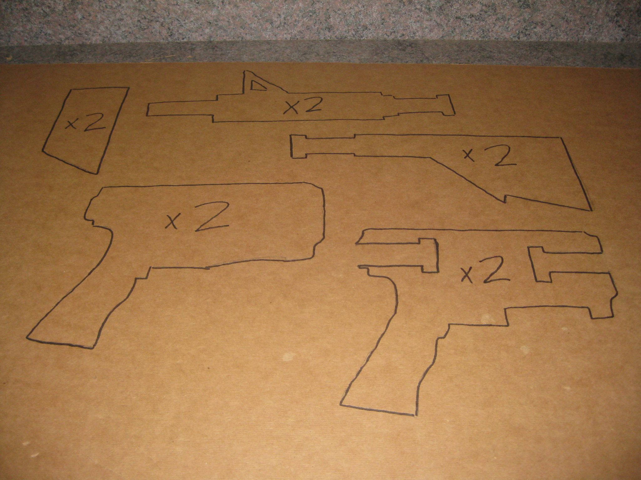 Cardboard Assault Rifle! : 5 Steps - Instructables