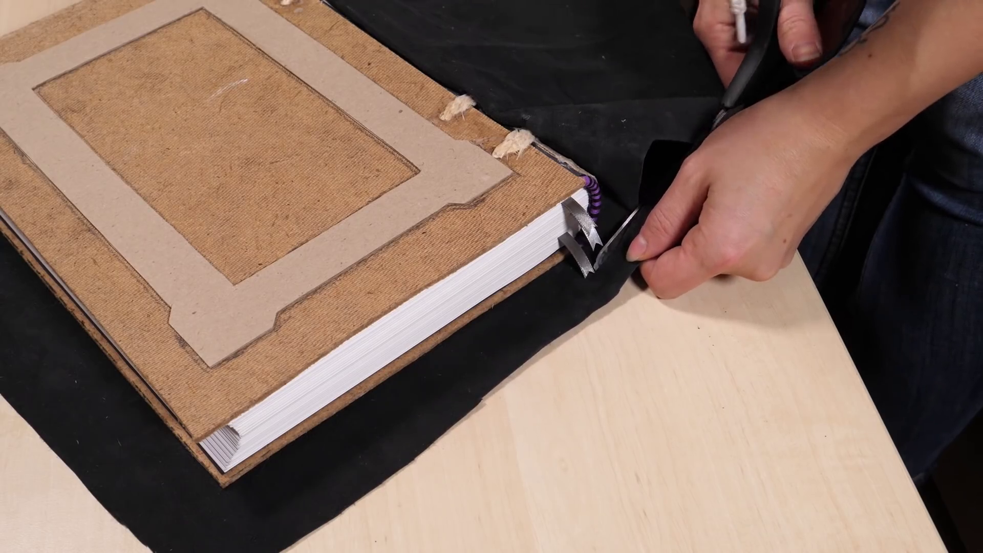 Black Magic Leather Grimoire - Bookbinding Tutorial : 17 Steps (with Pictures) - Instructables