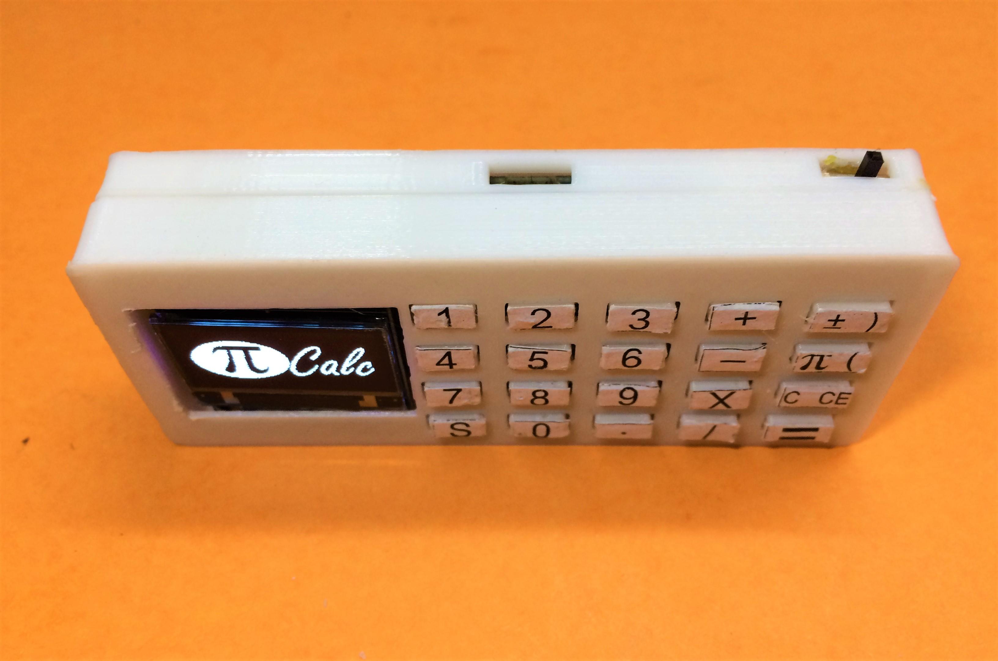PiCalc: Raspberry Pi Pico Based Pocket Calculator : 15 Steps (with ...