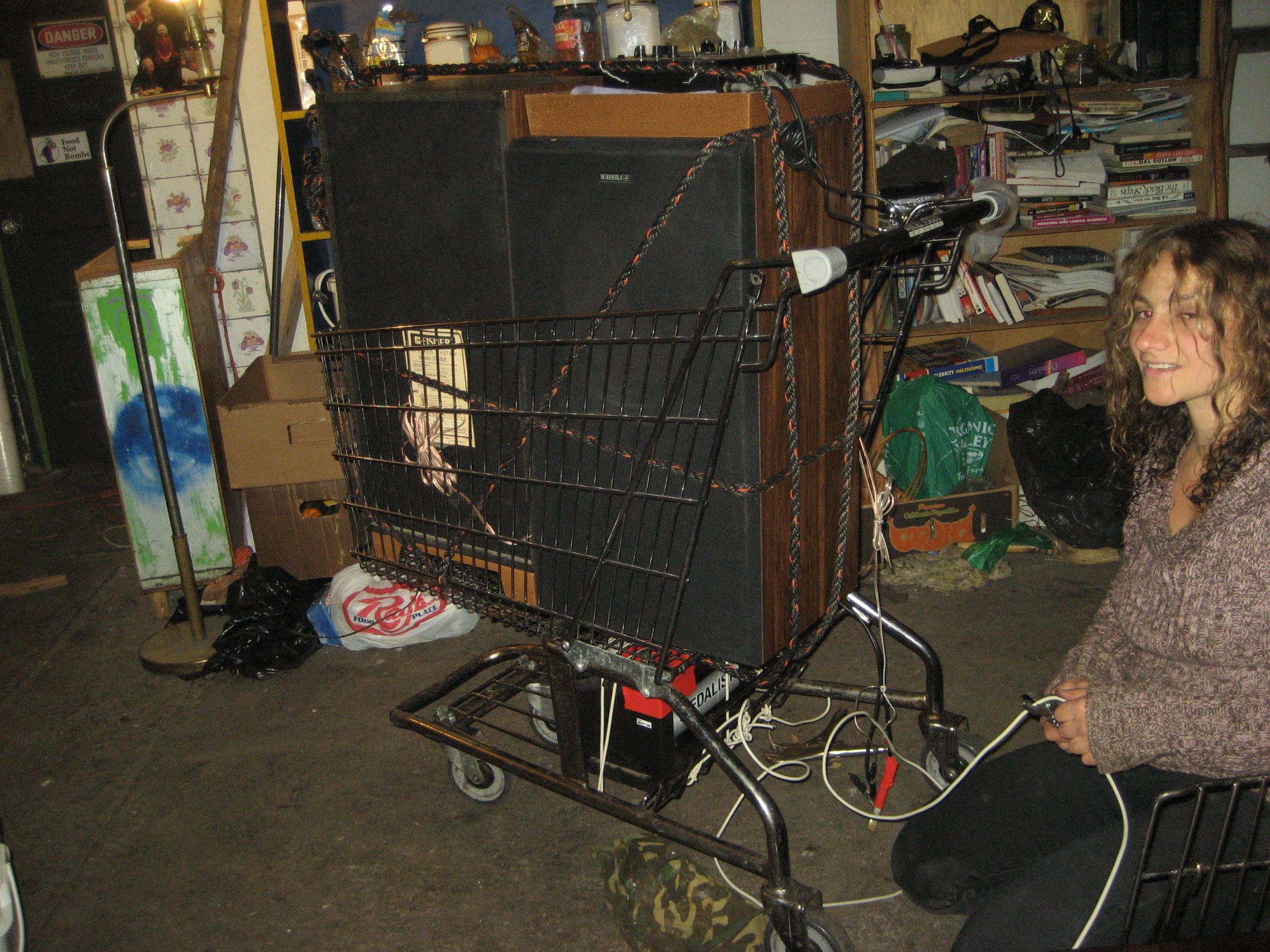 How to Make a Shopping-cart Sound-system for Street Parties : 10 Steps ...