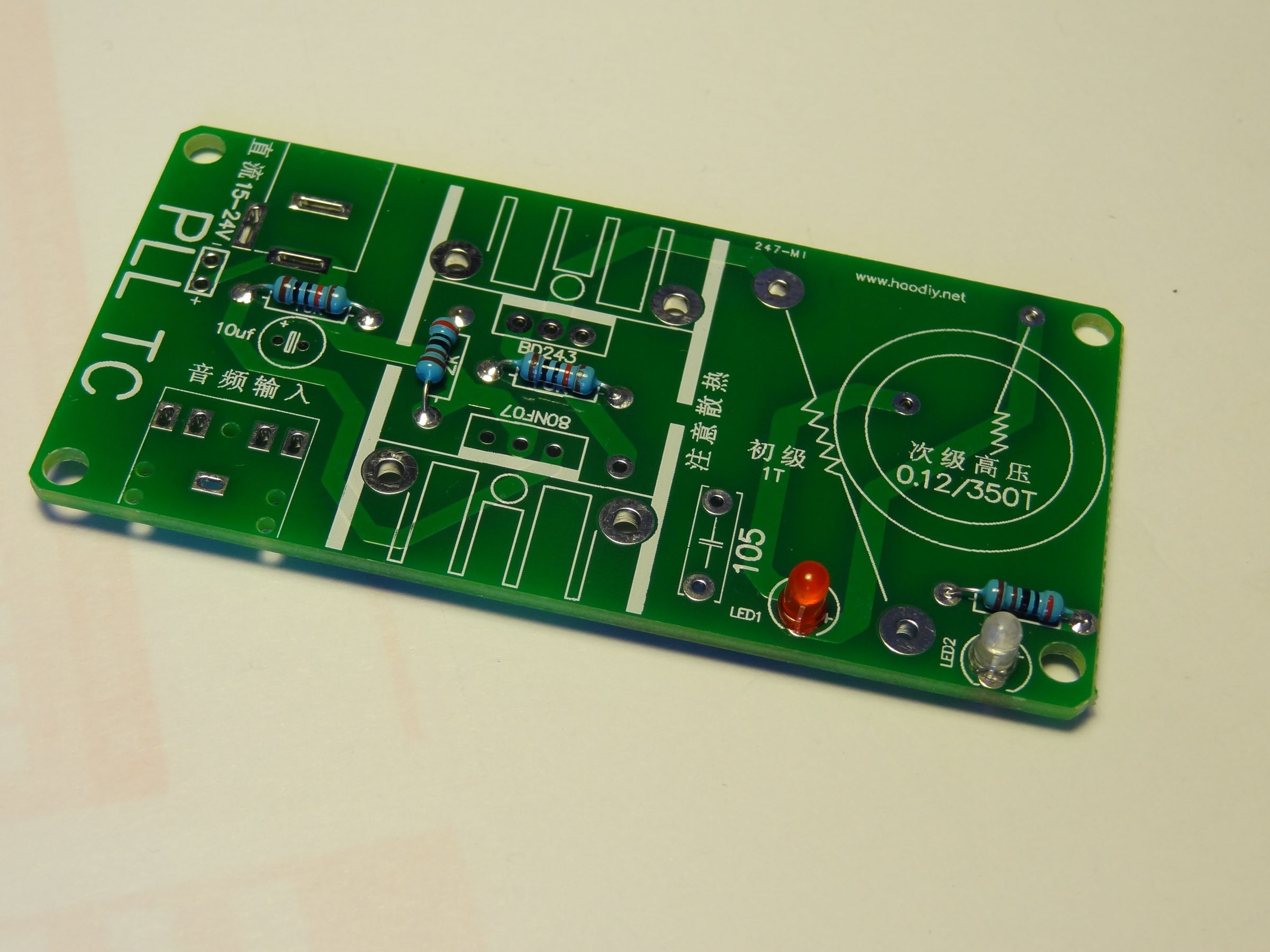 Musical Tesla Coil Kit (instructions) : 13 Steps (with Pictures ...