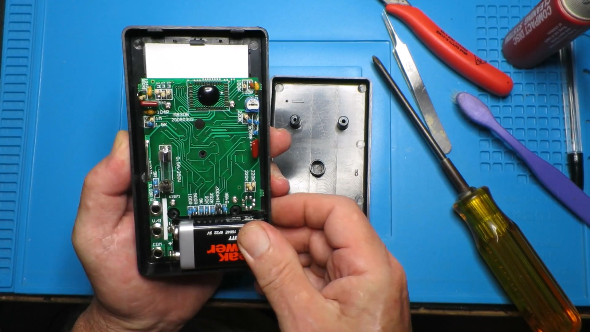 Digital Multimeter Kit Build DT830B DMM - Electronic Beginners Project ...