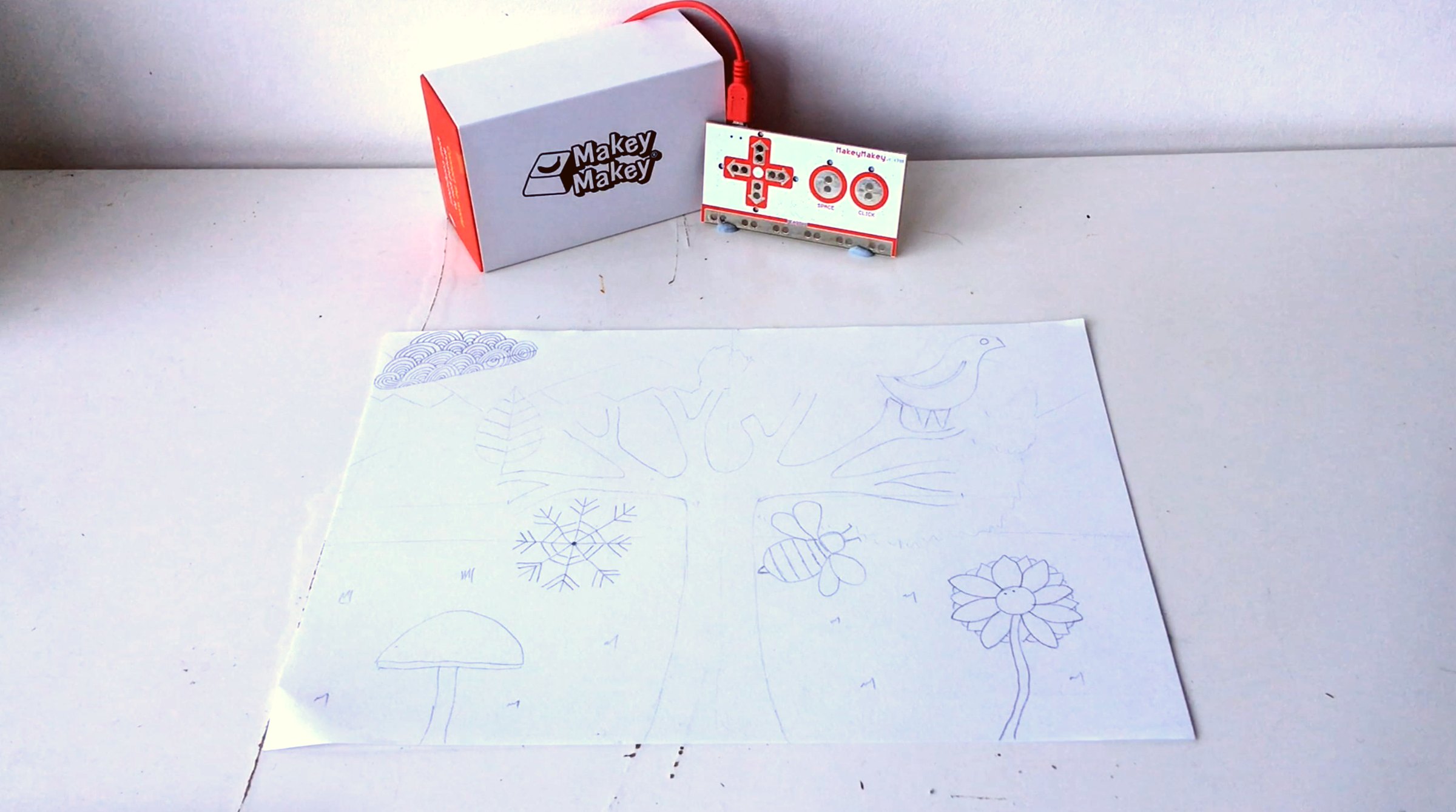Makey Makey Graphite Drawing Instructions : 8 Steps (with Pictures ...