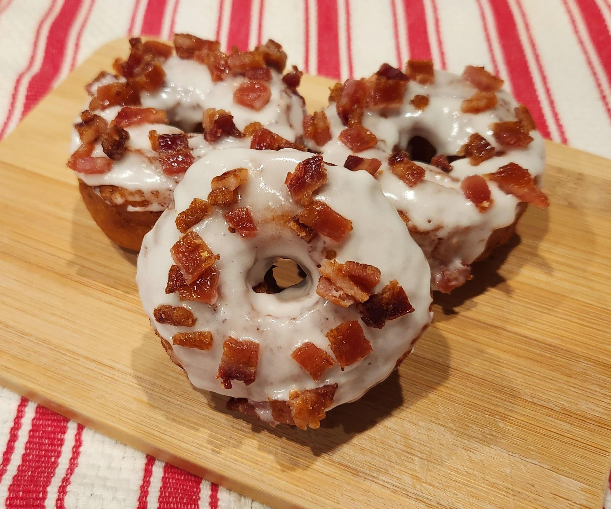 Sinful Cinnamon Roll Candied Bacon Doughnuts : 8 Steps (with Pictures ...