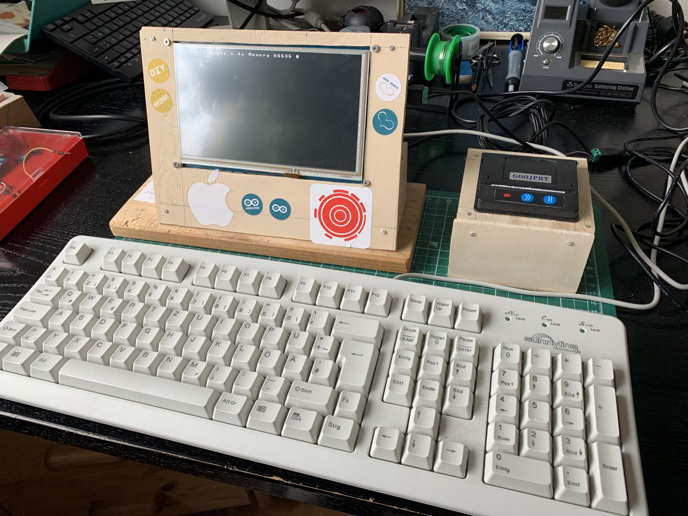 Build 80s Style Home Computers From Scratch From Arduino Components ...