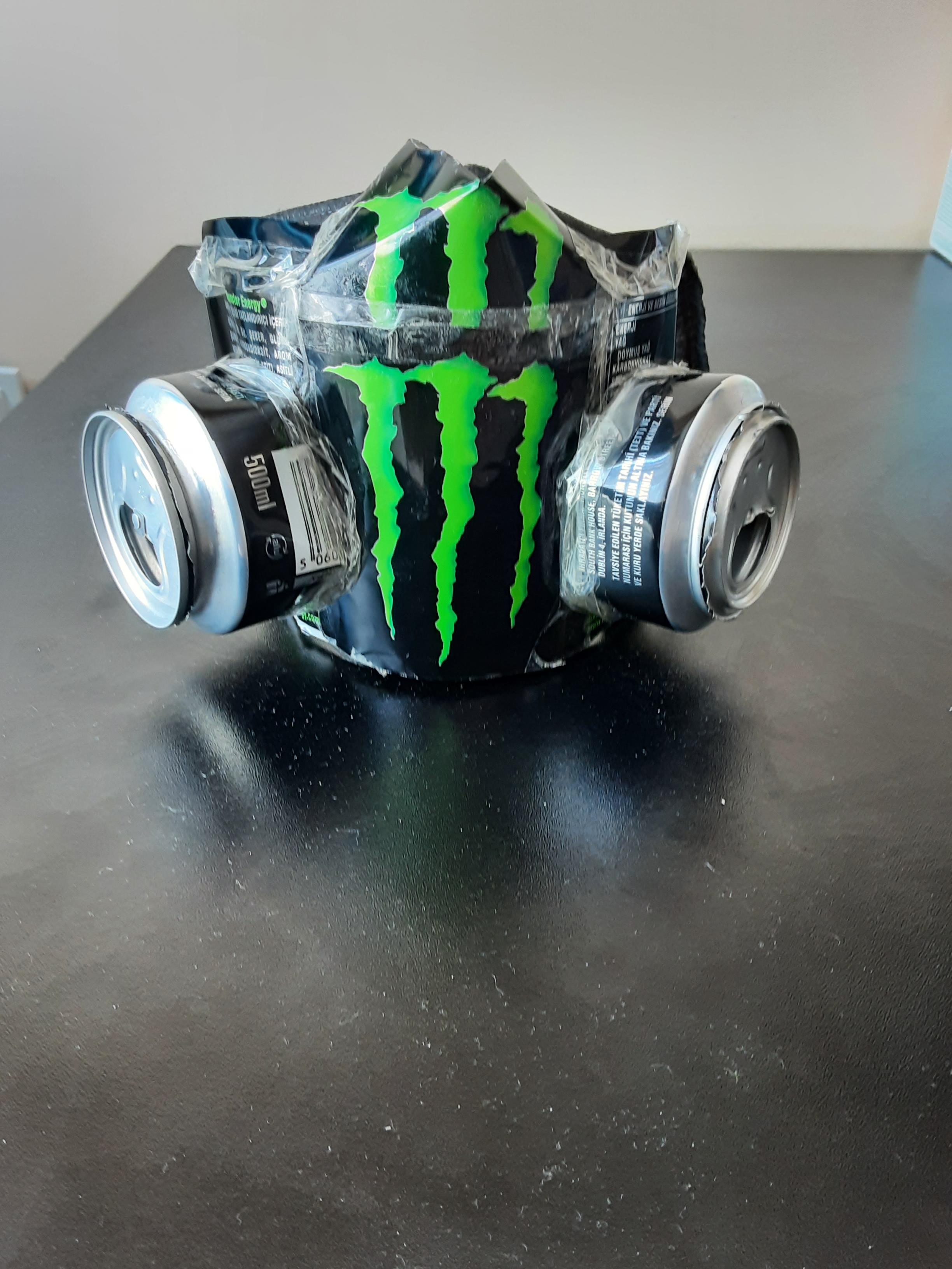 Monster Can Mask : 10 Steps - Instructables
