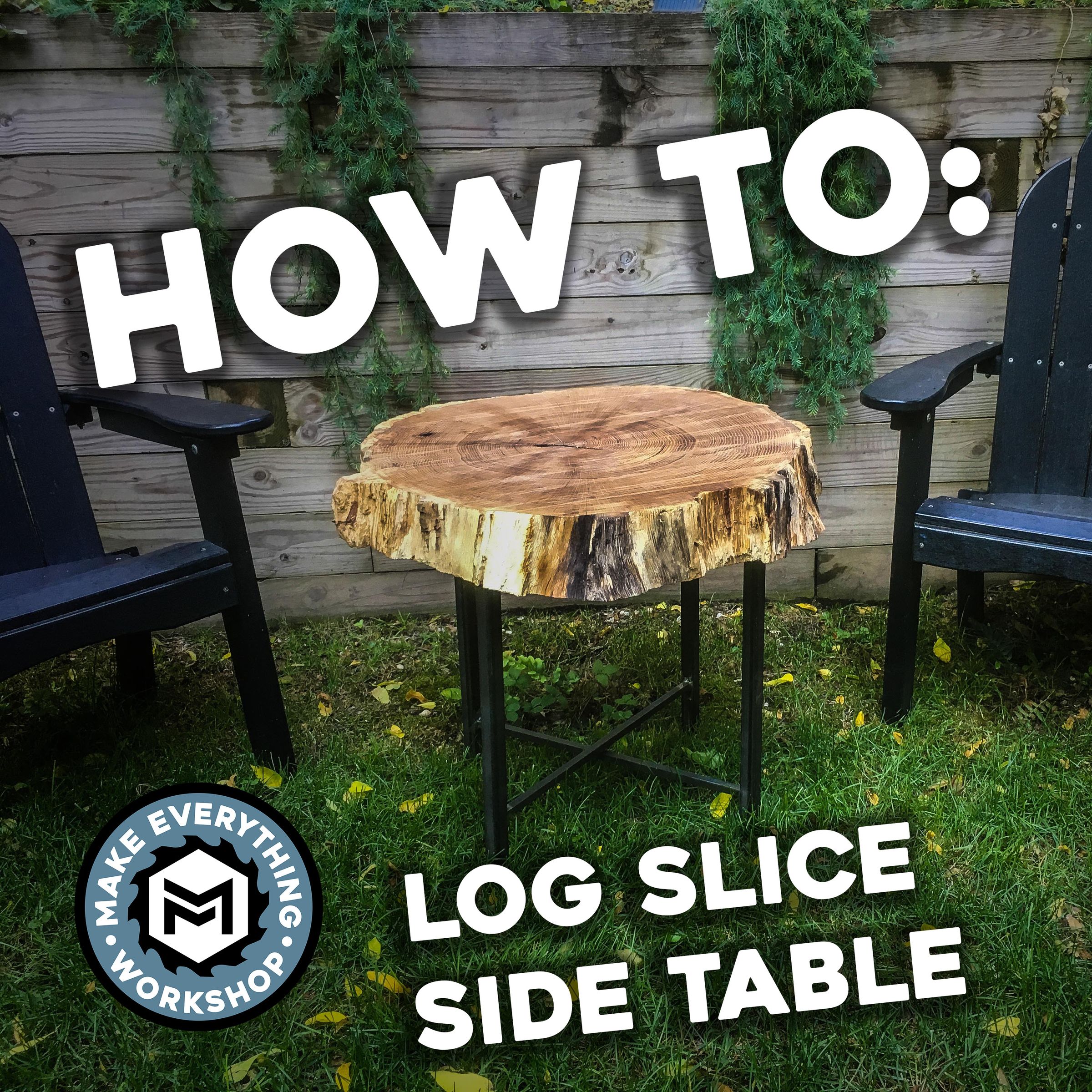 How To: Log Slice Side Table : 15 Steps (with Pictures) - Instructables