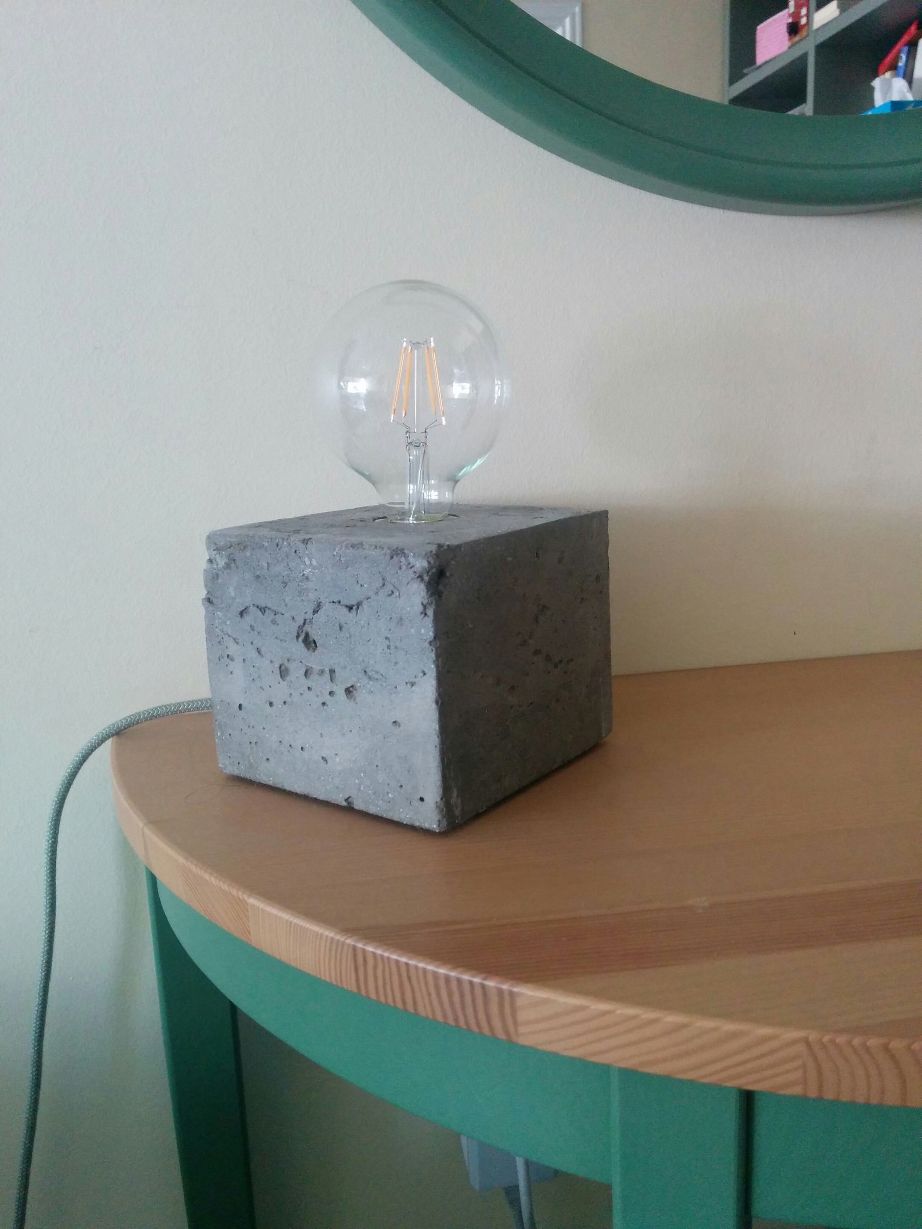 DIY - Concrete Lamp : 9 Steps (with Pictures) - Instructables
