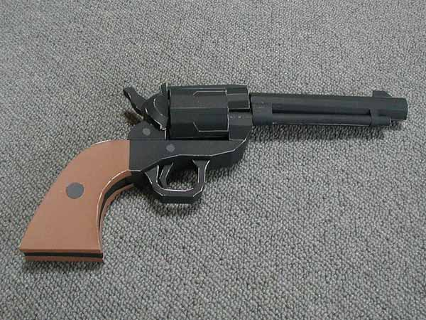 How to Make a Paper Model Gun! : 10 Steps - Instructables