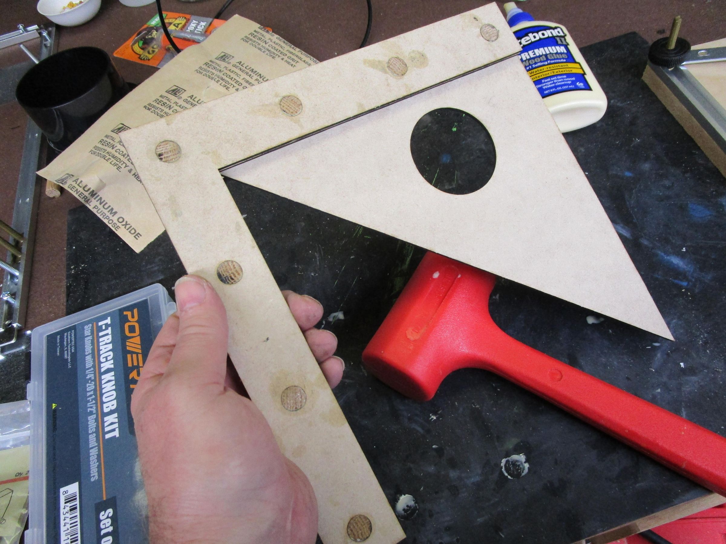 Find the Center of a Circle - DIY LASER Cut Tool : 5 Steps (with ...