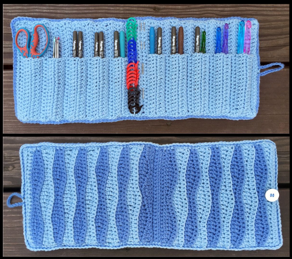 Crocheted, Crochet Hook Storage Case : 21 Steps (with Pictures ...