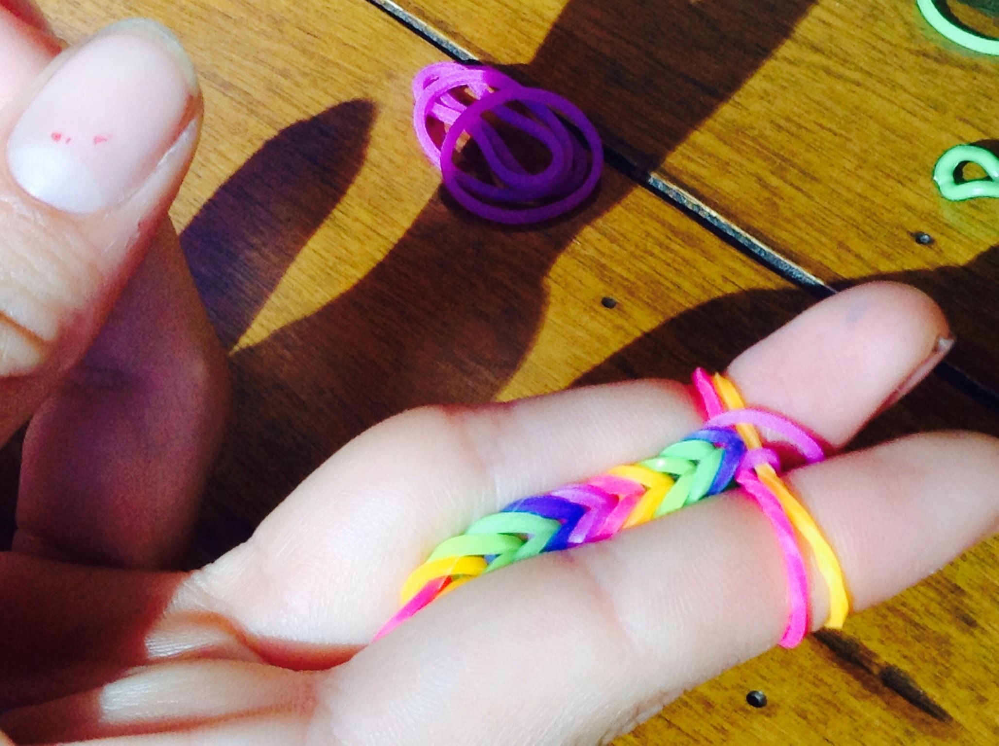 Rainbow Loom Fishtail on Your Fingers : 6 Steps (with Pictures ...