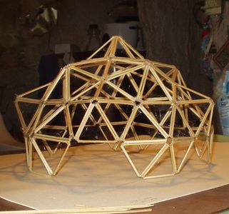 A GEODESIC SPHERE MODEL : 7 Steps (with Pictures) - Instructables