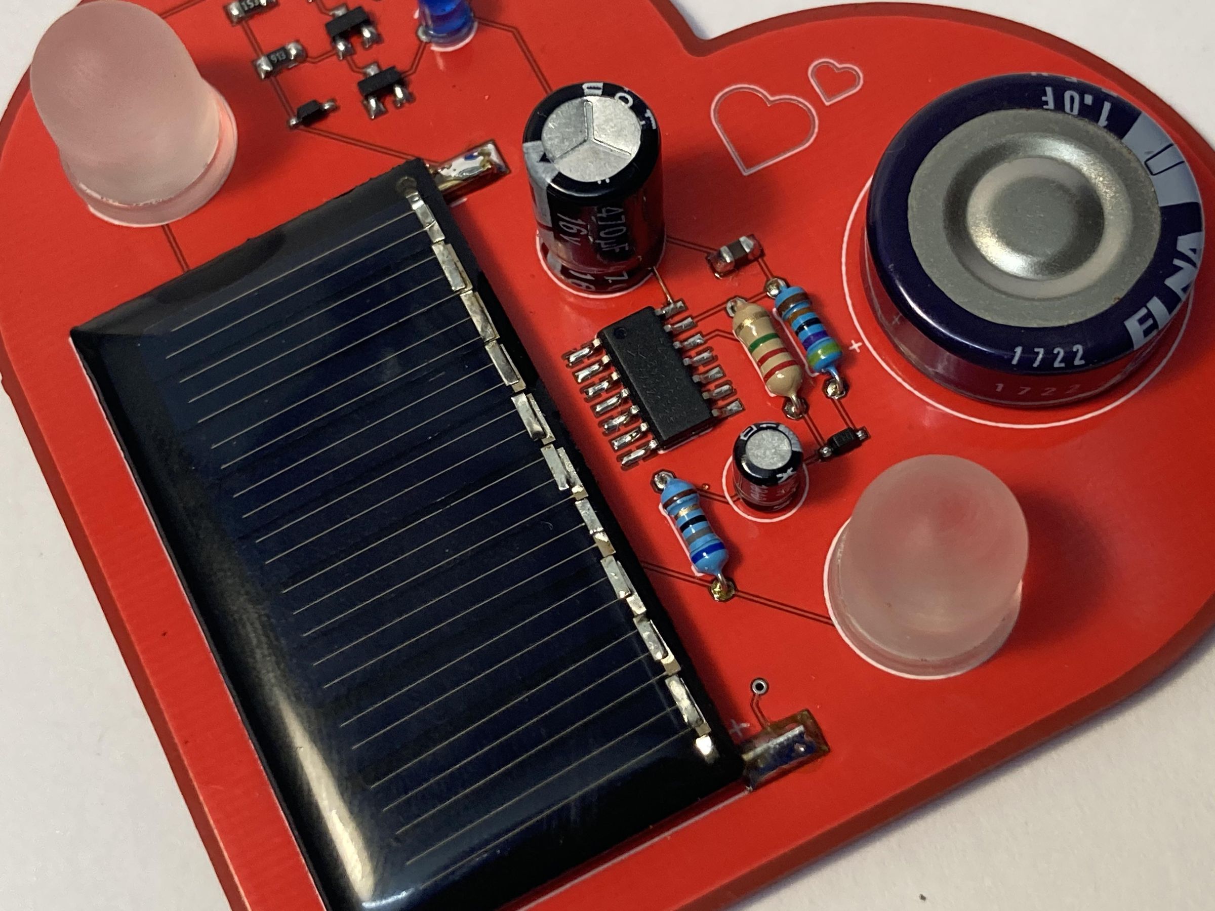 BEAM Solar Powered Pummer (Heart Shaped PCB) : 24 Steps (with Pictures ...