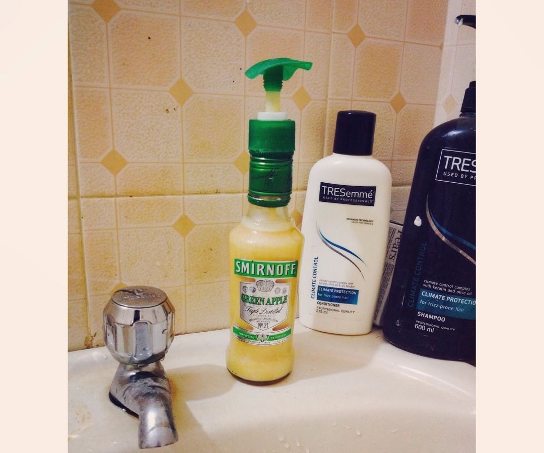 Alcohol Bottle Soap Dispenser - 10mins Project : 5 Steps (with Pictures ...