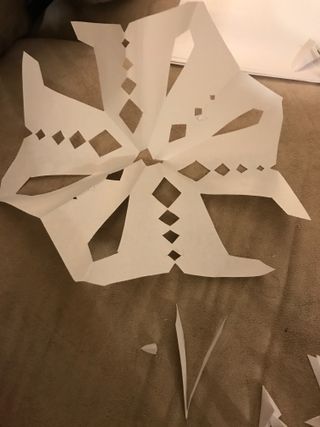 How to Make 6-Pointed Paper Snowflakes : 11 Steps (with Pictures ...