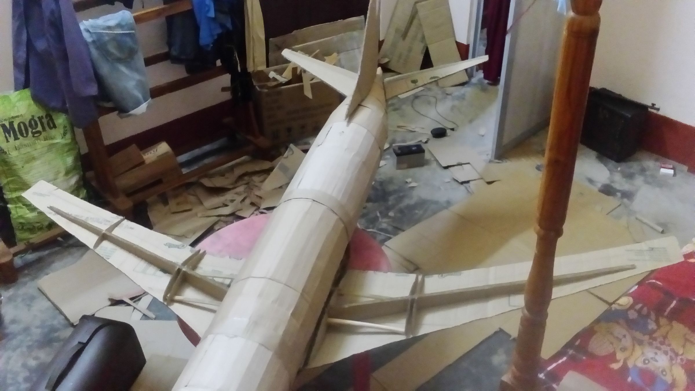 Boeing 737-800 Build Out of CARDBOARD : 9 Steps (with Pictures ...