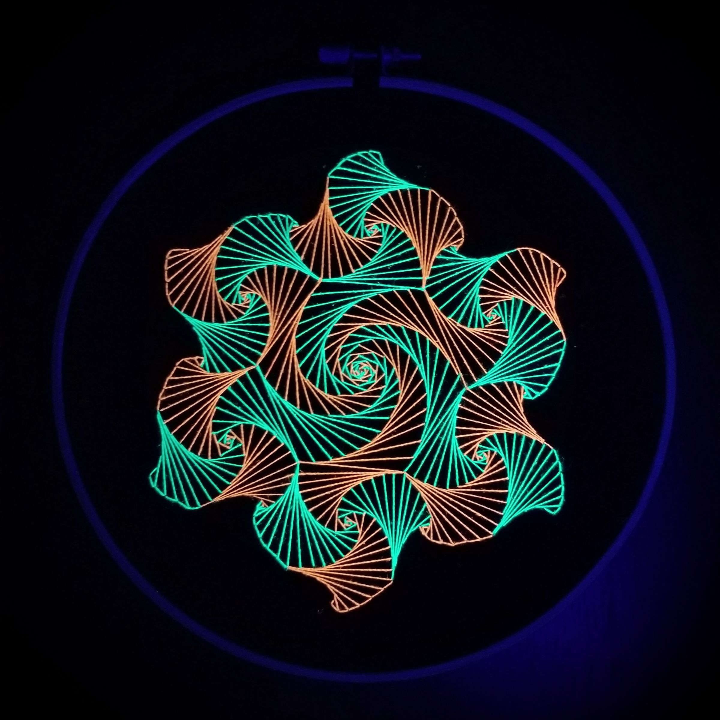 Parabolic Curve Art Embroidery : 8 Steps (with Pictures) - Instructables