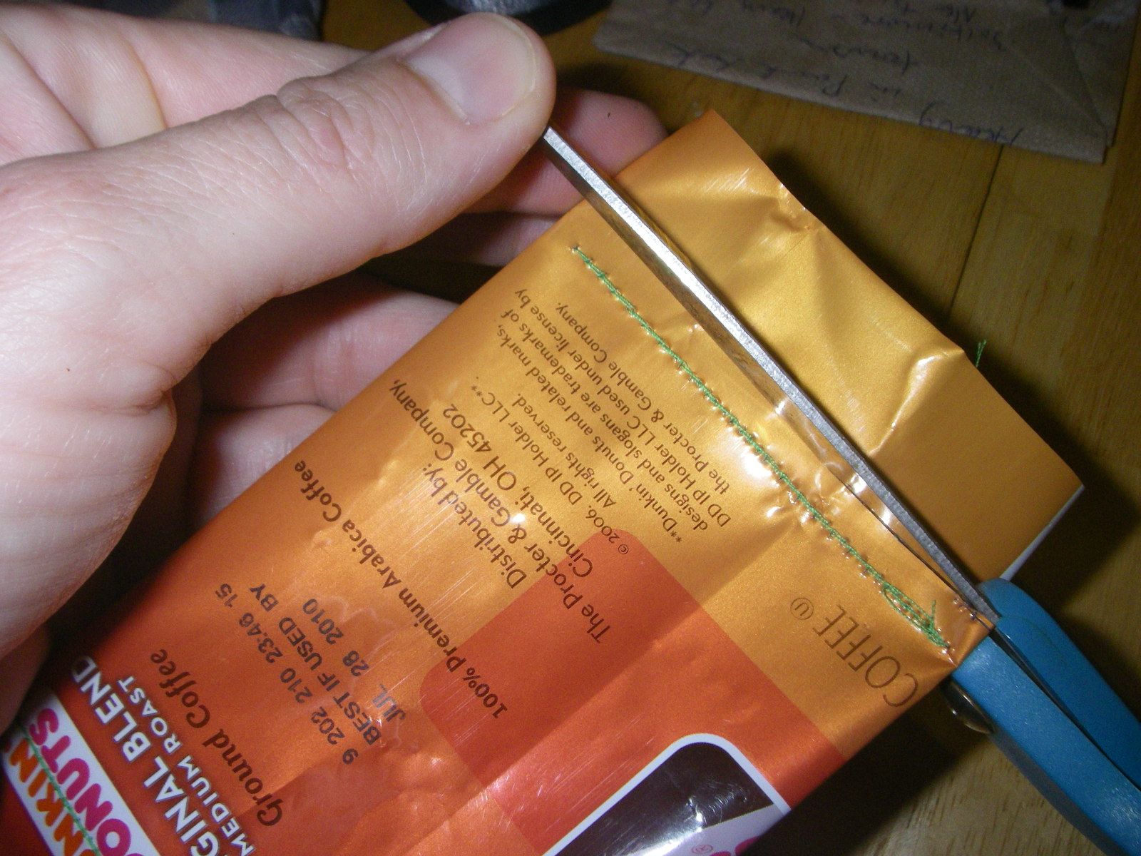 Make a Coffee Bag Wallet & Friends for Free : 10 Steps (with Pictures ...
