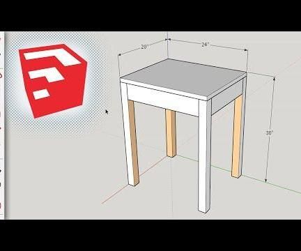 Using SketchUp As a Woodworking Design Software : 10 Steps (with ...