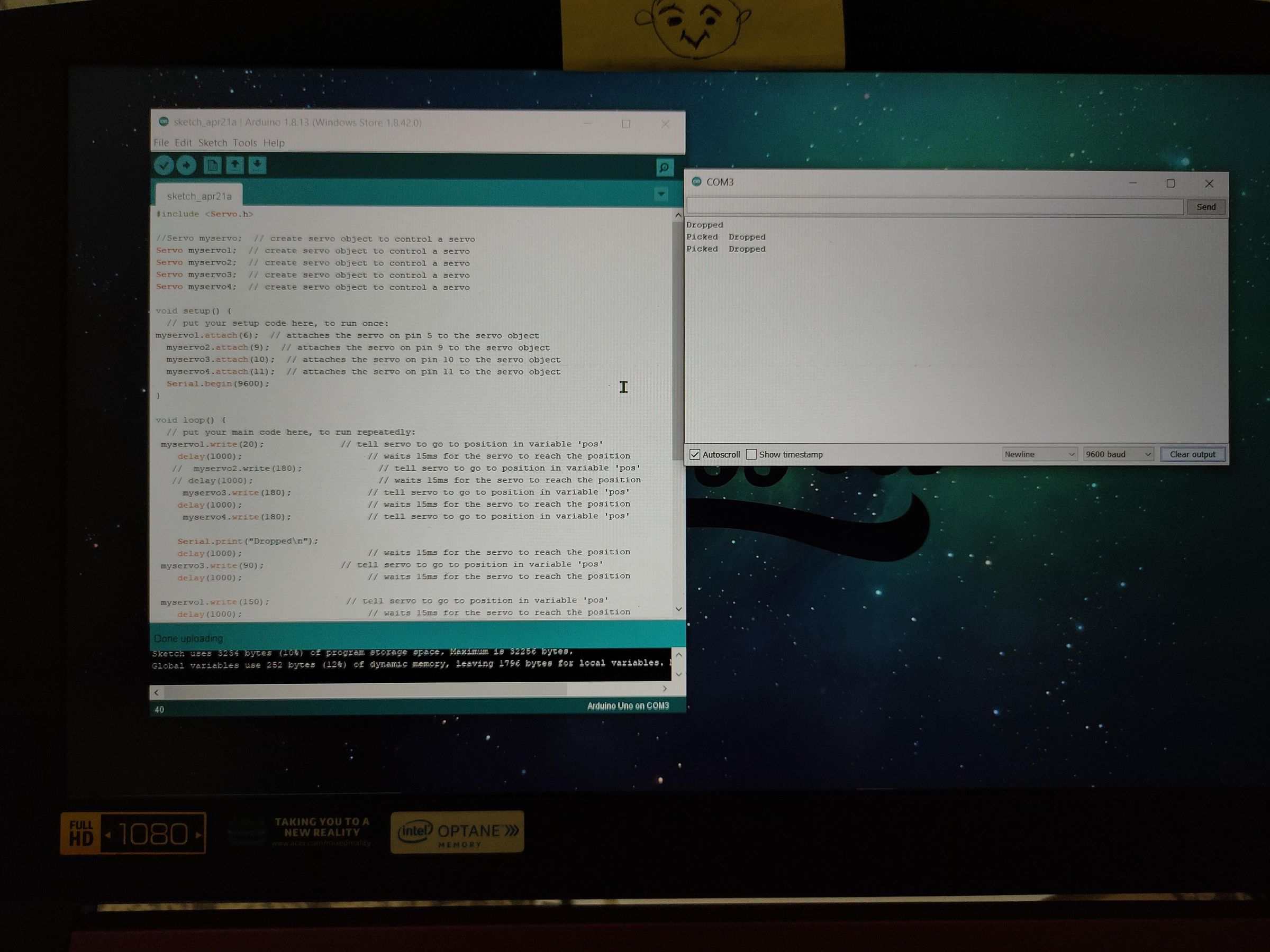 Arm-Bot: 3D Printed 4-DOF Robotic Arm : 7 Steps (with Pictures ...